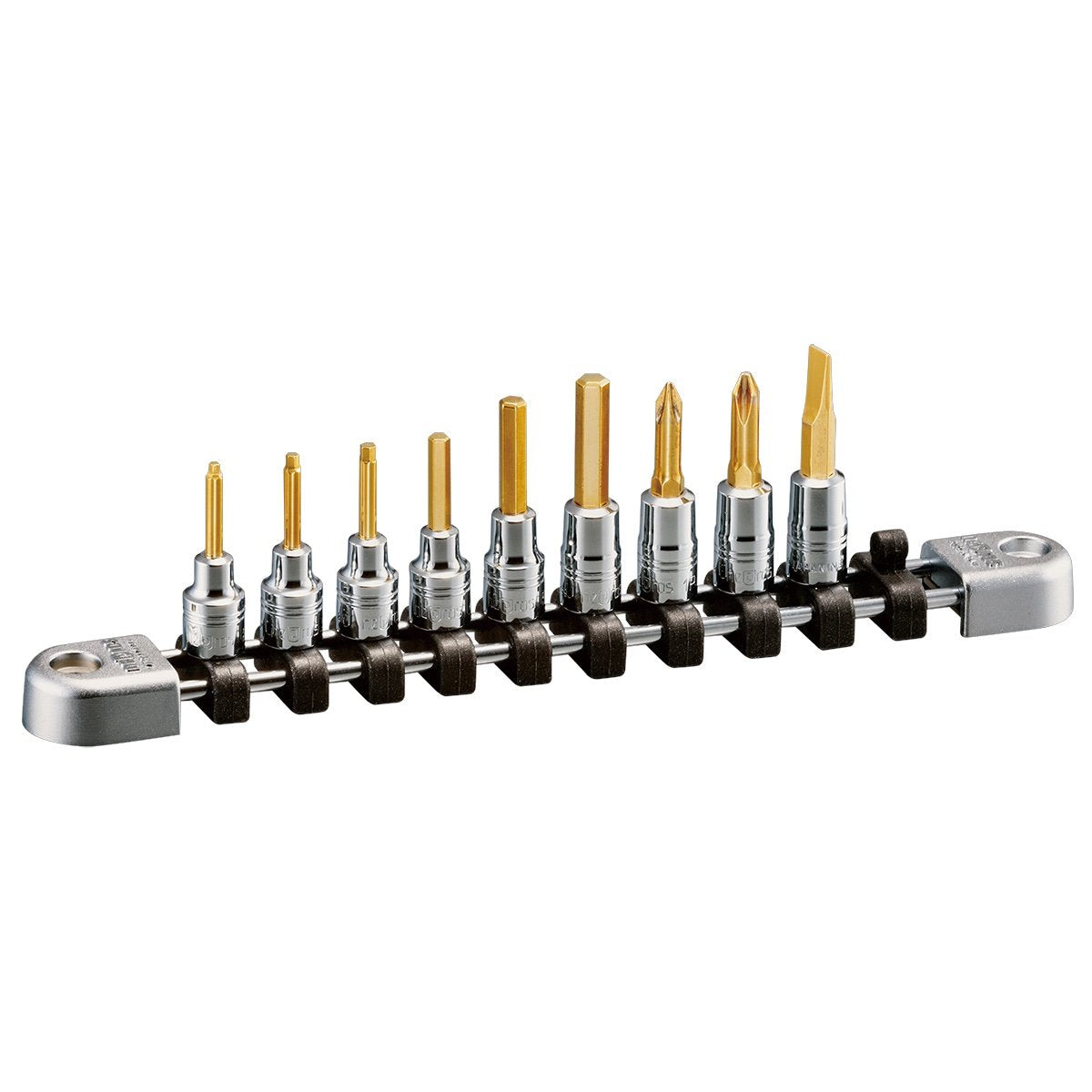 1/4"sq. Hex Key Socket Set (9pcs.) | nepros Tools